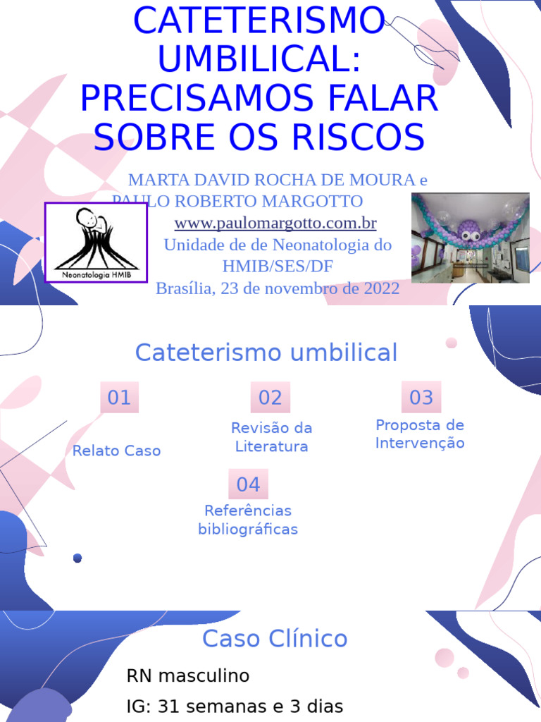 Catet Venoso Umbilic Riscos | PDF