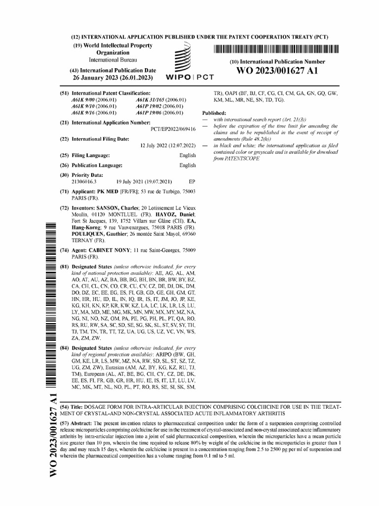 Wo 2023001627 A1 | PDF