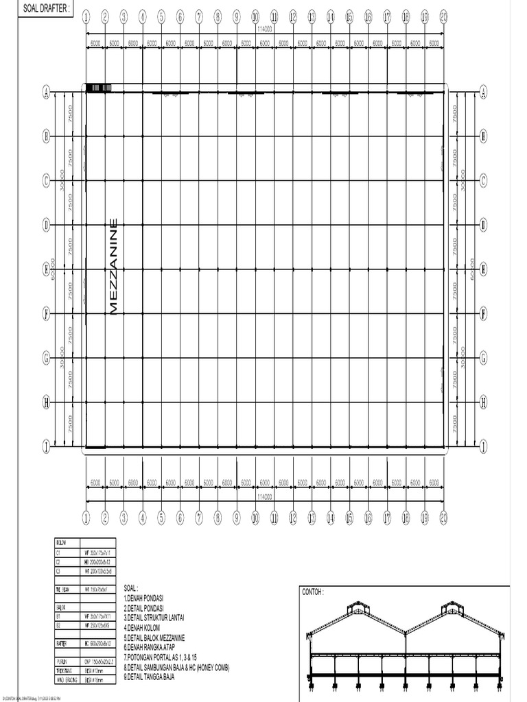 SOAL TEST DRAFTER | PDF