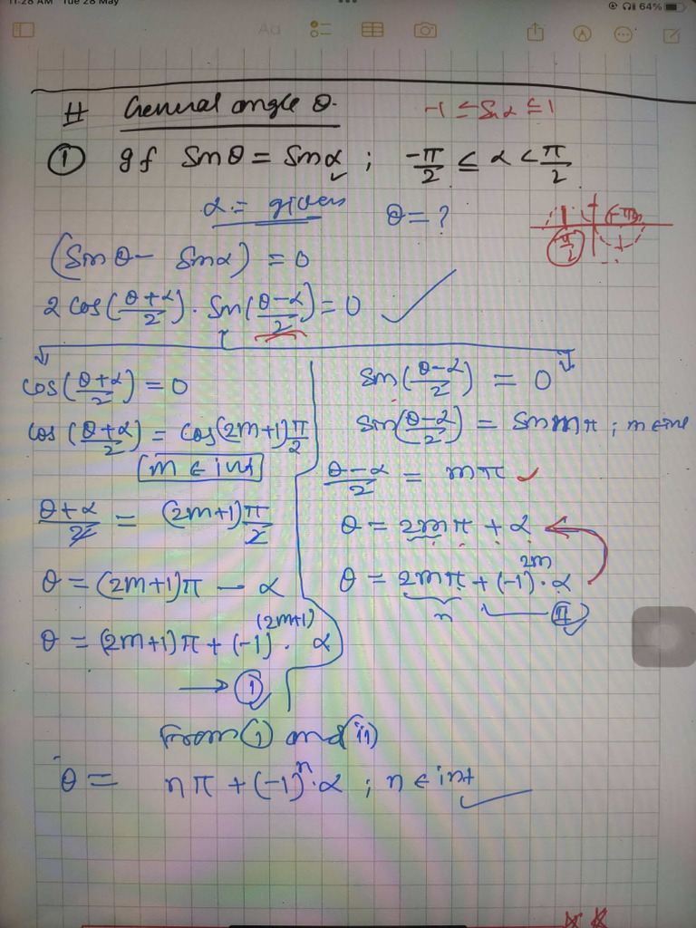 Maths 11th S1 | PDF
