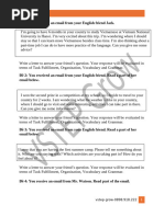 Vstep Writing Task 1 | PDF