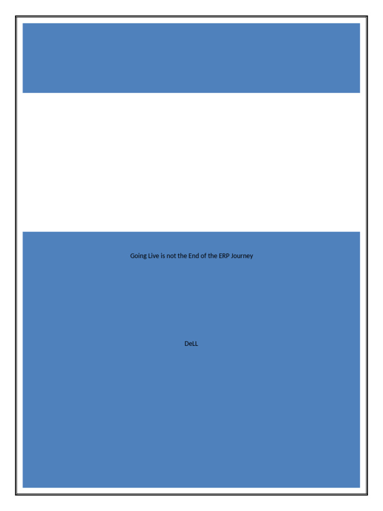 ERP Final AM - Edited | PDF