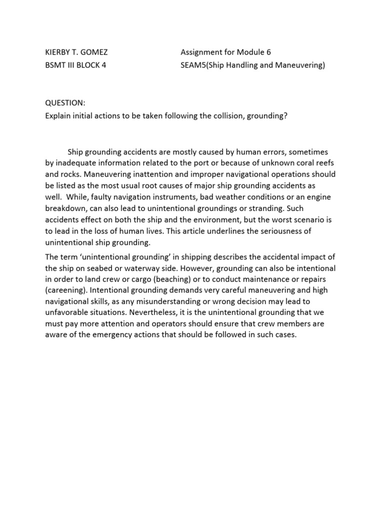 Assignment For Module 6 | PDF