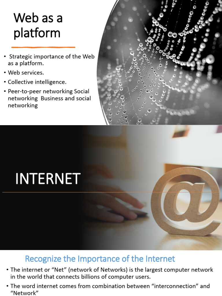 ITIN101 Chapter 2 Web As A Platform | PDF