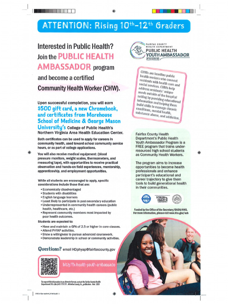 Health Ambassador Program2024-2025 | PDF