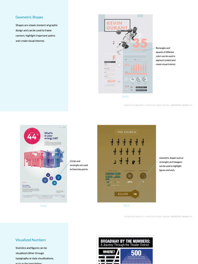 Shapes in An Infographic | PDF