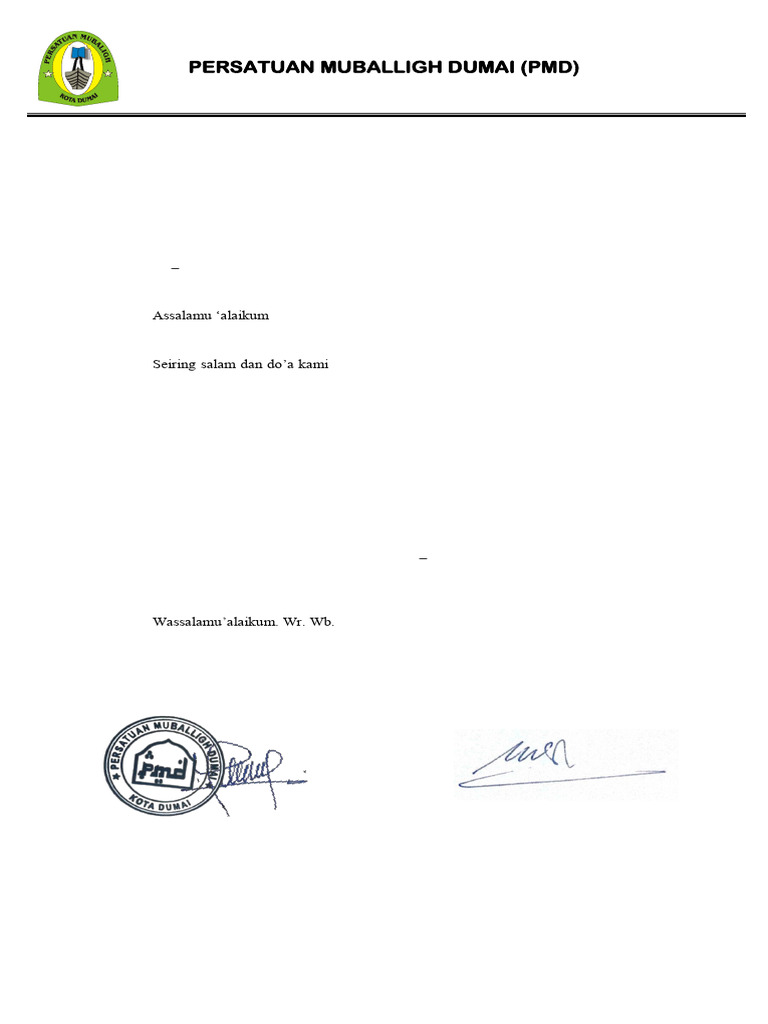 SURAT PERMINTAAN NARSUM Ok | PDF