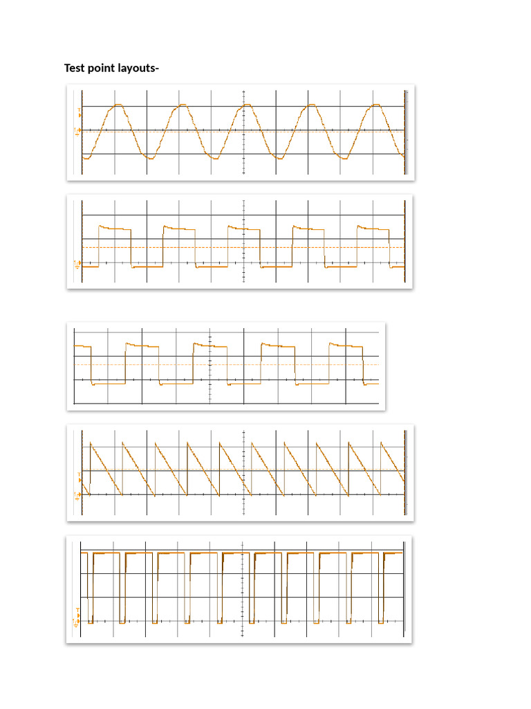 Test point layouts | PDF