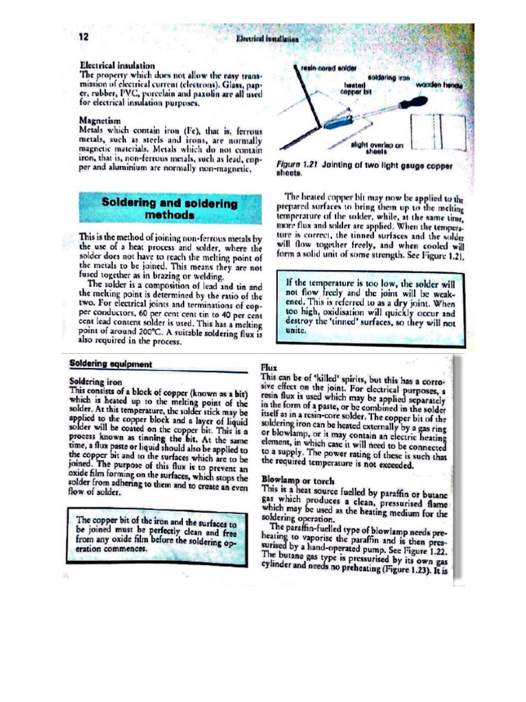 Soldering Methods and Techniques | PDF