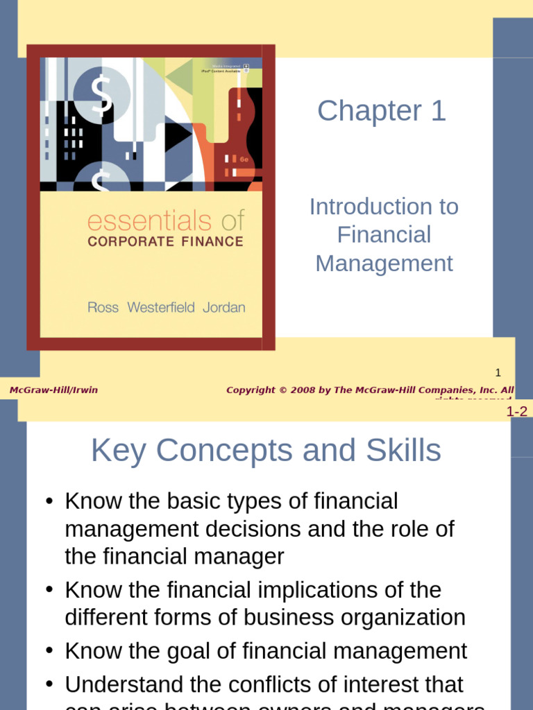 Chapter 1 - Finance Defined | PDF