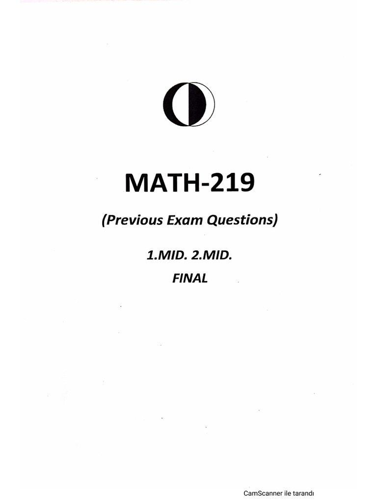 Math219 Peq | PDF
