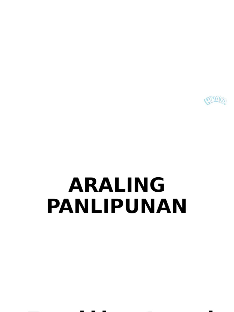 ArPan Aralin 8 | PDF