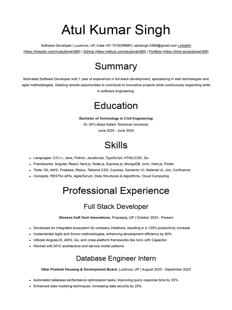 improved-resume | PDF