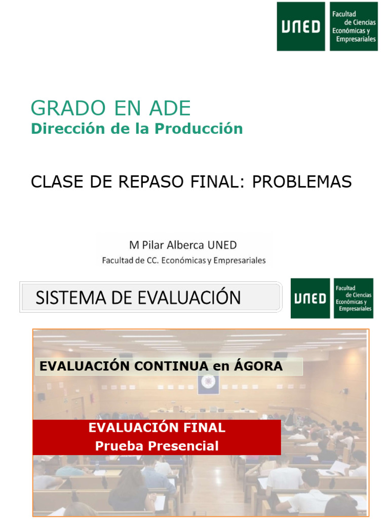 REPASO FINAL Problemas | PDF