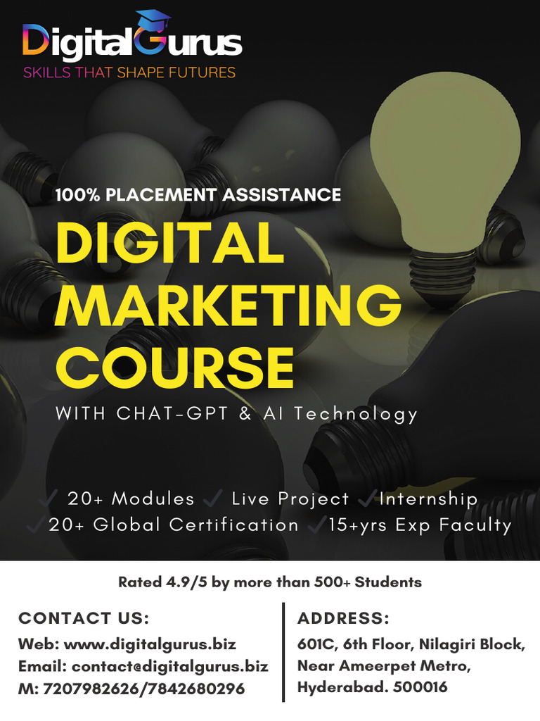 Digital Gurus Brochure 2023 | PDF