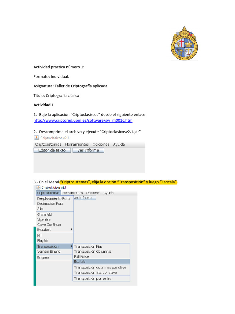 Lab Criptografia Numero 1 | PDF