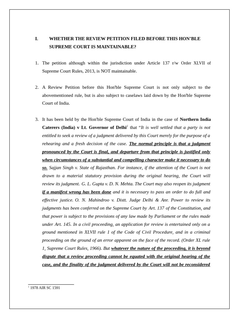 Issues FOR the Respondent (1) | PDF