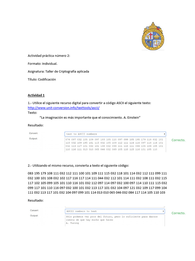 Lab Criptografia numero 2 | PDF