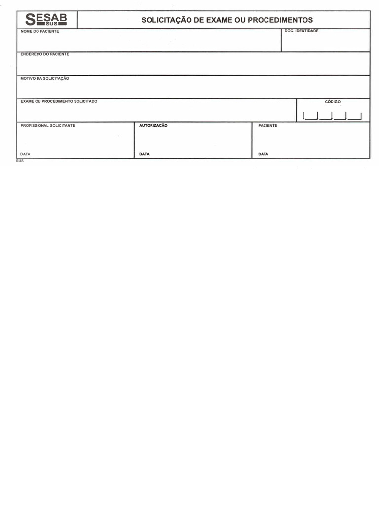 Guia SUS-SESAB | PDF