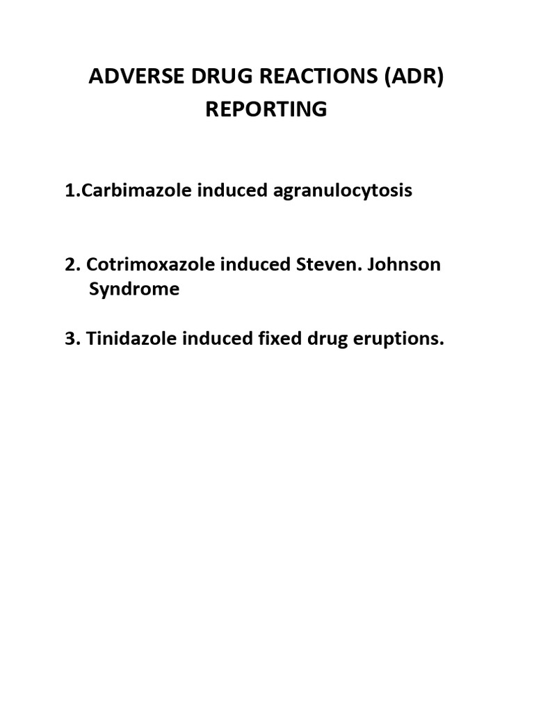 Adr Reporting PDF | PDF