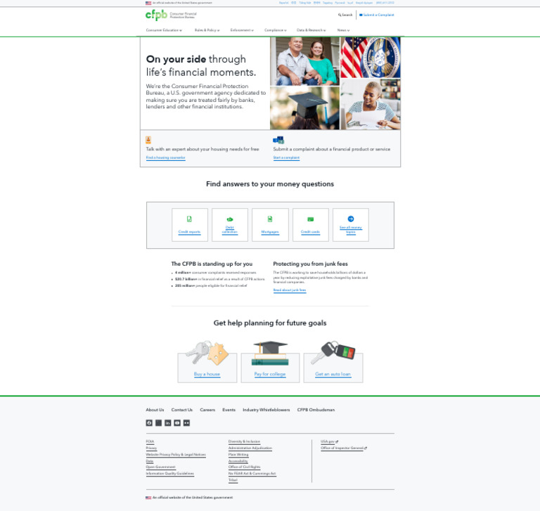 Consumer Financial Protection Bureau | PDF