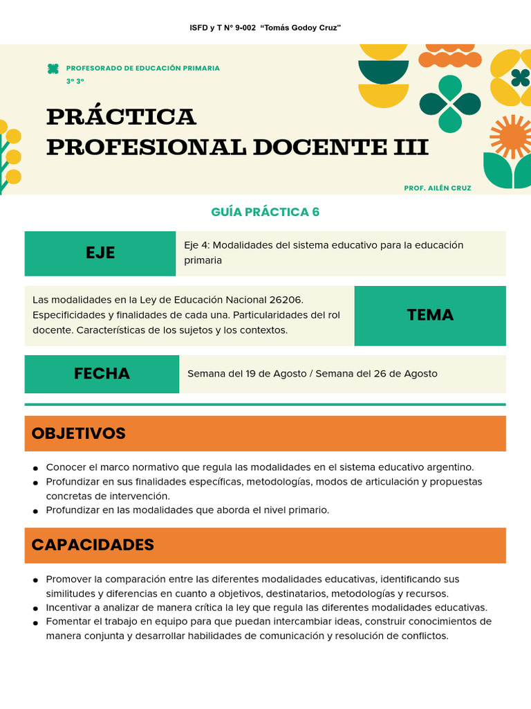 Guía Práctica 3°3° | PDF