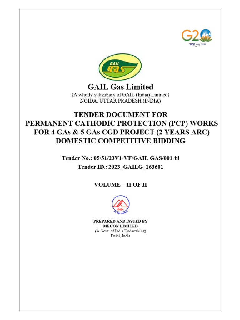 CP Tender Gail Gas Pcpvoliiweb - 20230817 - 154616 | PDF
