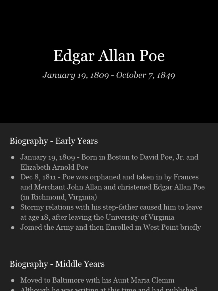 Full Poe - Bio - Annabelle - Raven | PDF