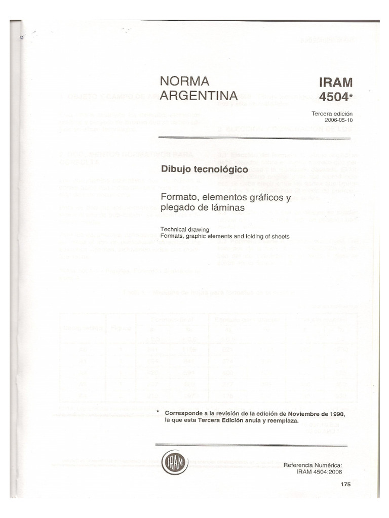 IRAM 4504 | PDF