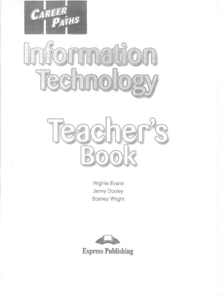 Career Paths Information Technology TB | PDF