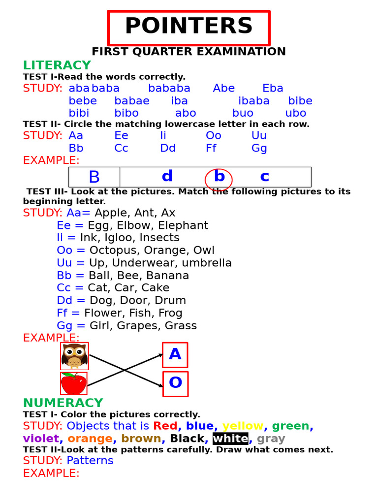 Pointers and Exam 2024-2025 | PDF