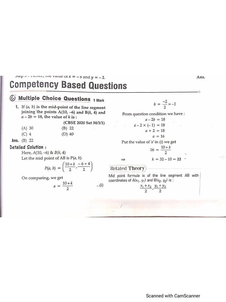 Coordinate Geometry | PDF
