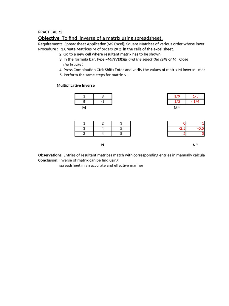 Applied Maths Practical Number 2 | PDF