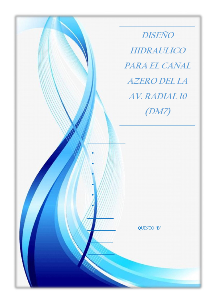 Proyecto Hidraulico 2 Official | PDF