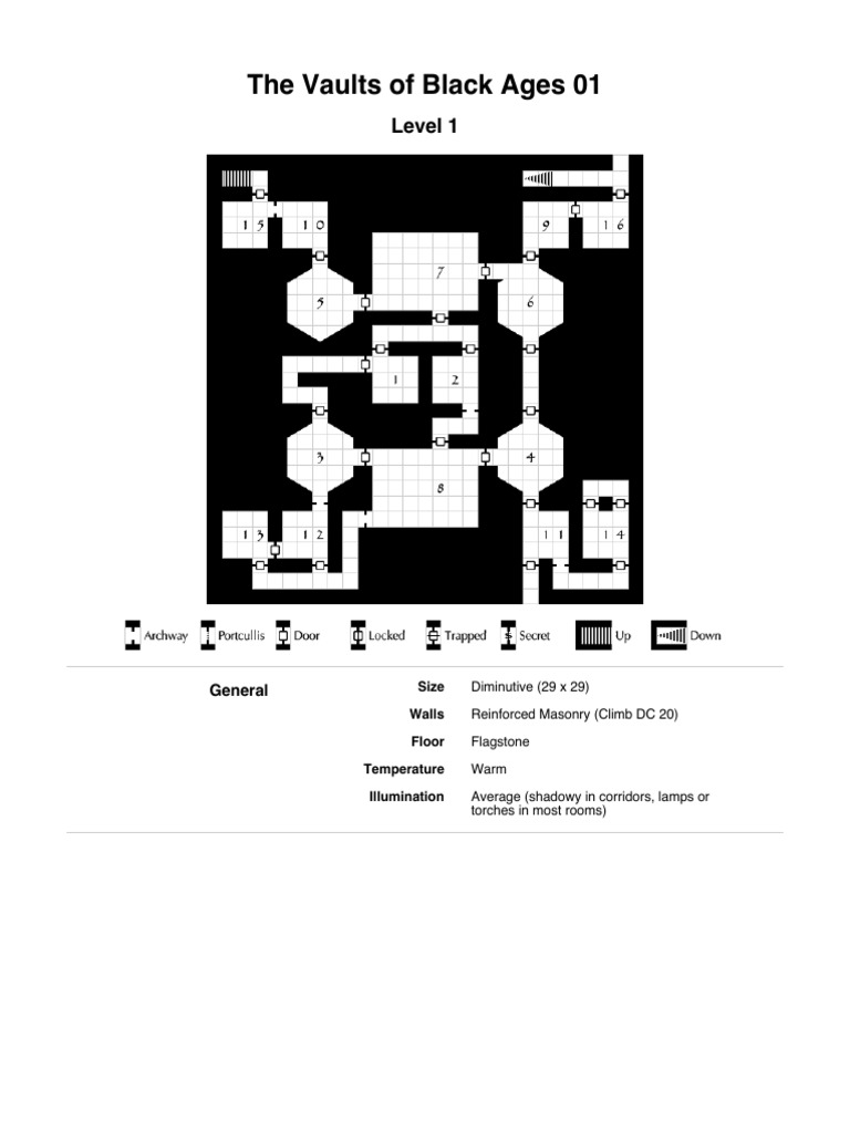 The Vaults of Black Ages 01 | PDF