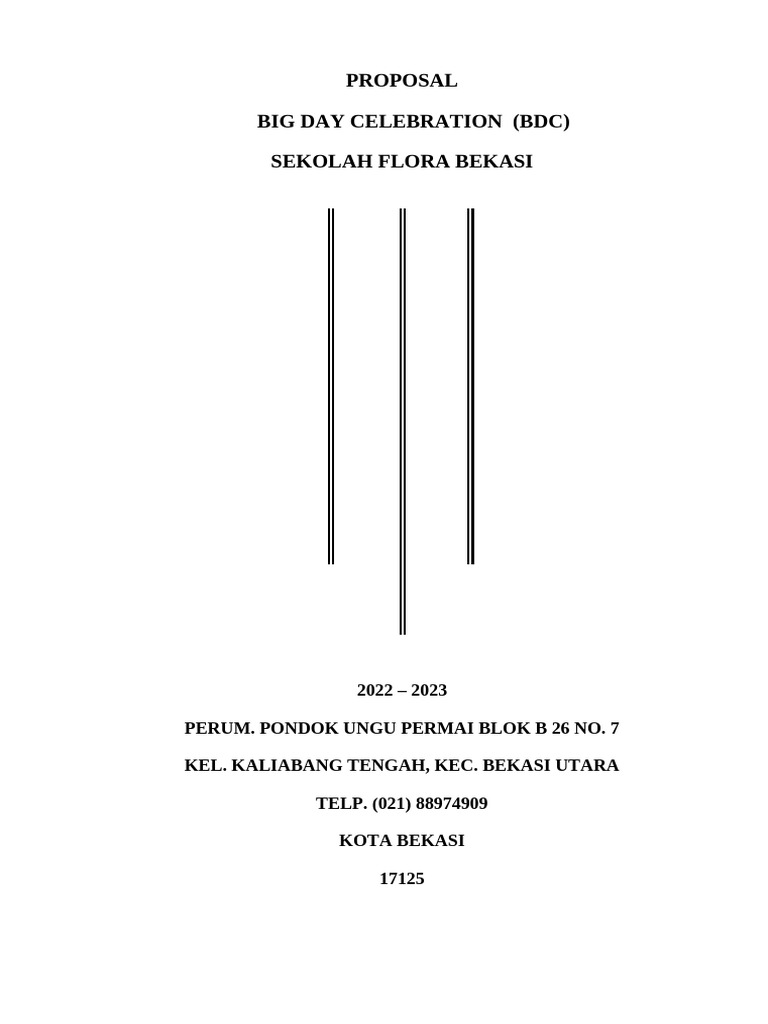 PROPOSAL-KEGIATAN-BDC-FINAL.2022 | PDF