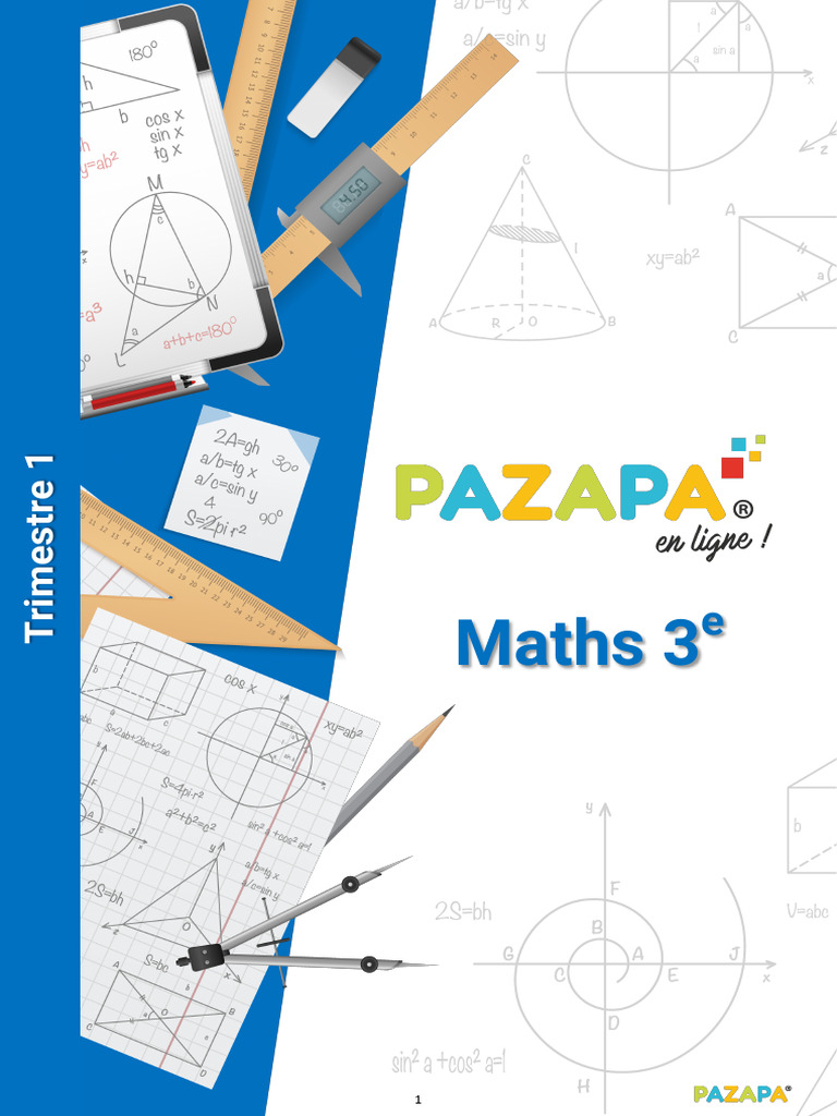 Maths 3e T1 | PDF