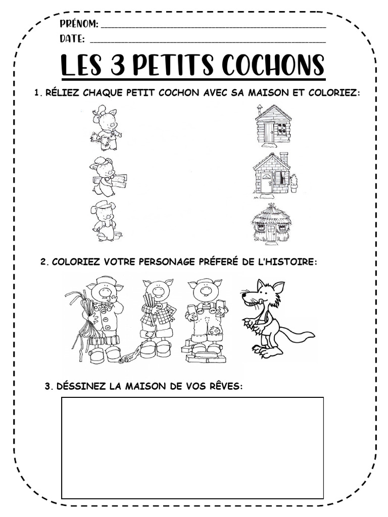 Les 3 Petit Cochons | PDF