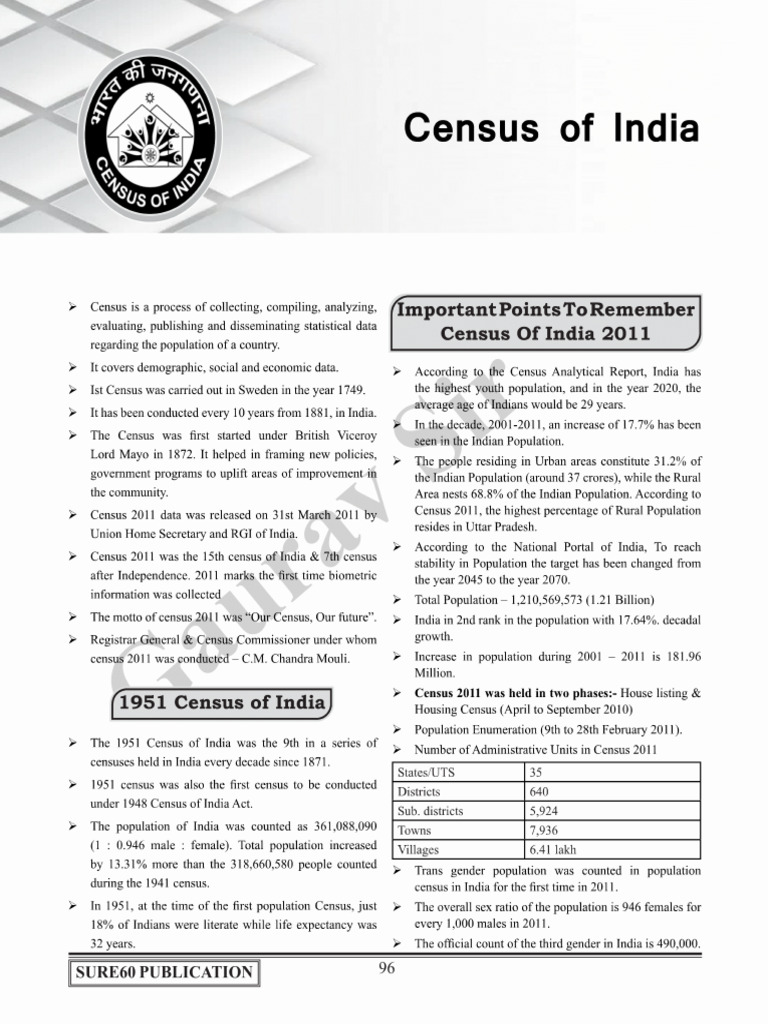 003) 03 Census of India (English) | PDF
