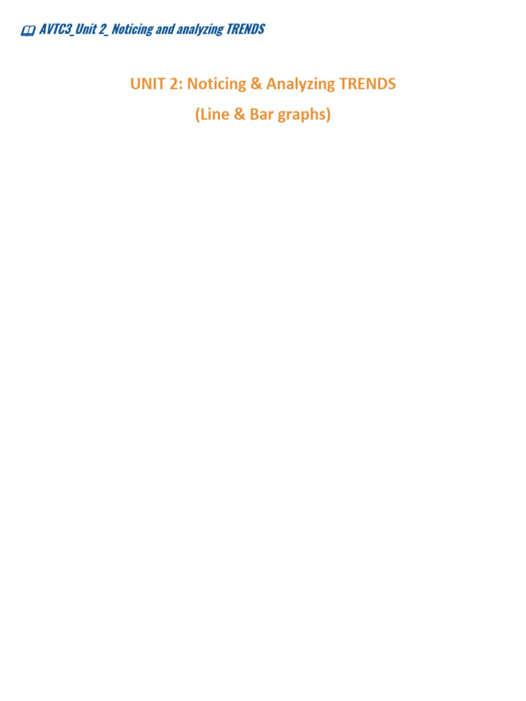 (HK241) AVTC3 - Unit 2 - Task 1 - Noticing and Analysing Trends-Before Class | PDF
