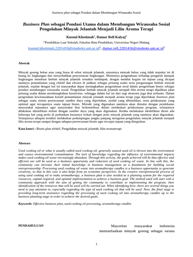 Artikel Kwu Fiks Kel Terakkhir | PDF