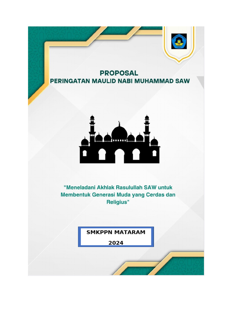 Proposal Maulid 2024 | PDF
