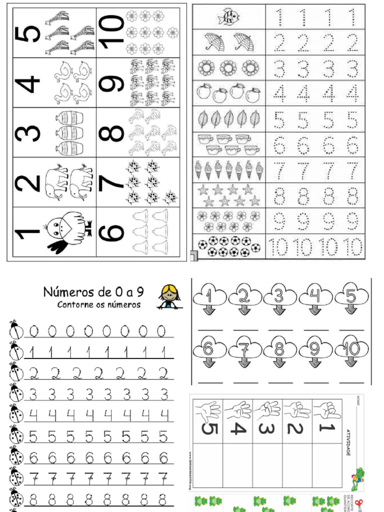 numeros 0 a 10 | PDF
