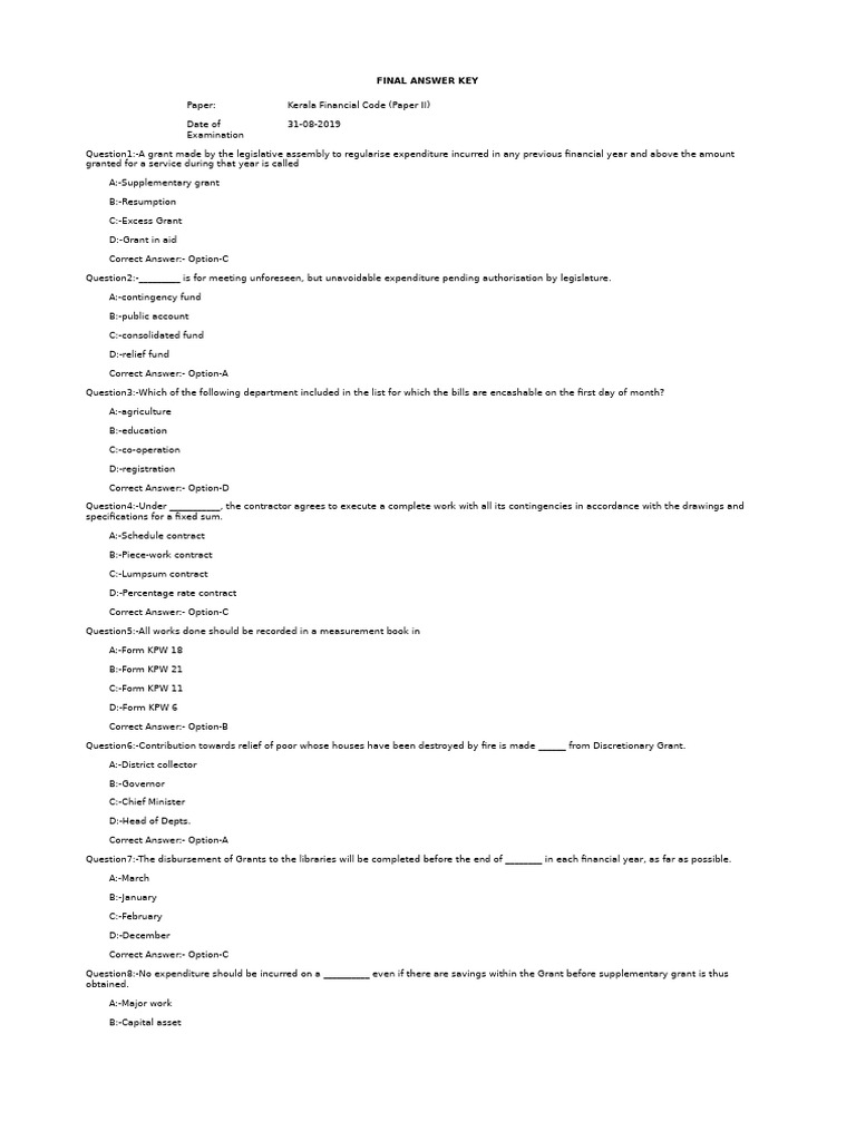 test Questions | PDF