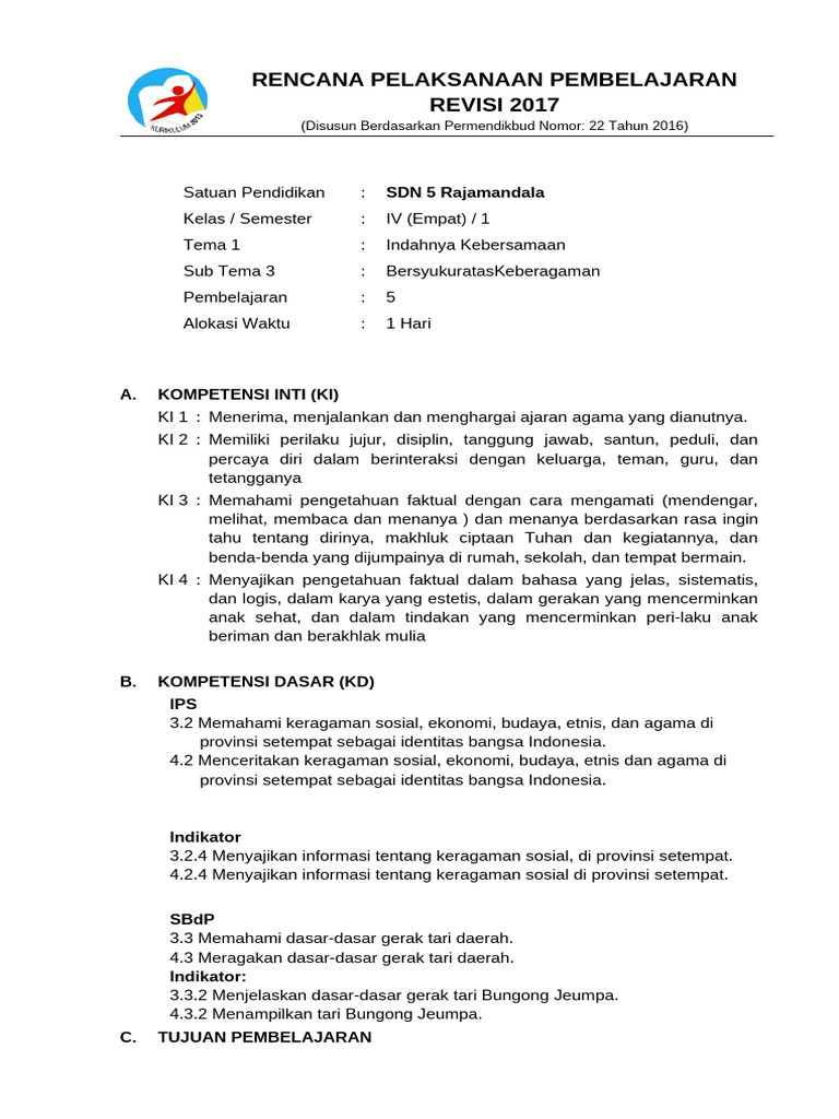 Sub Tema 3 PB 5 | PDF