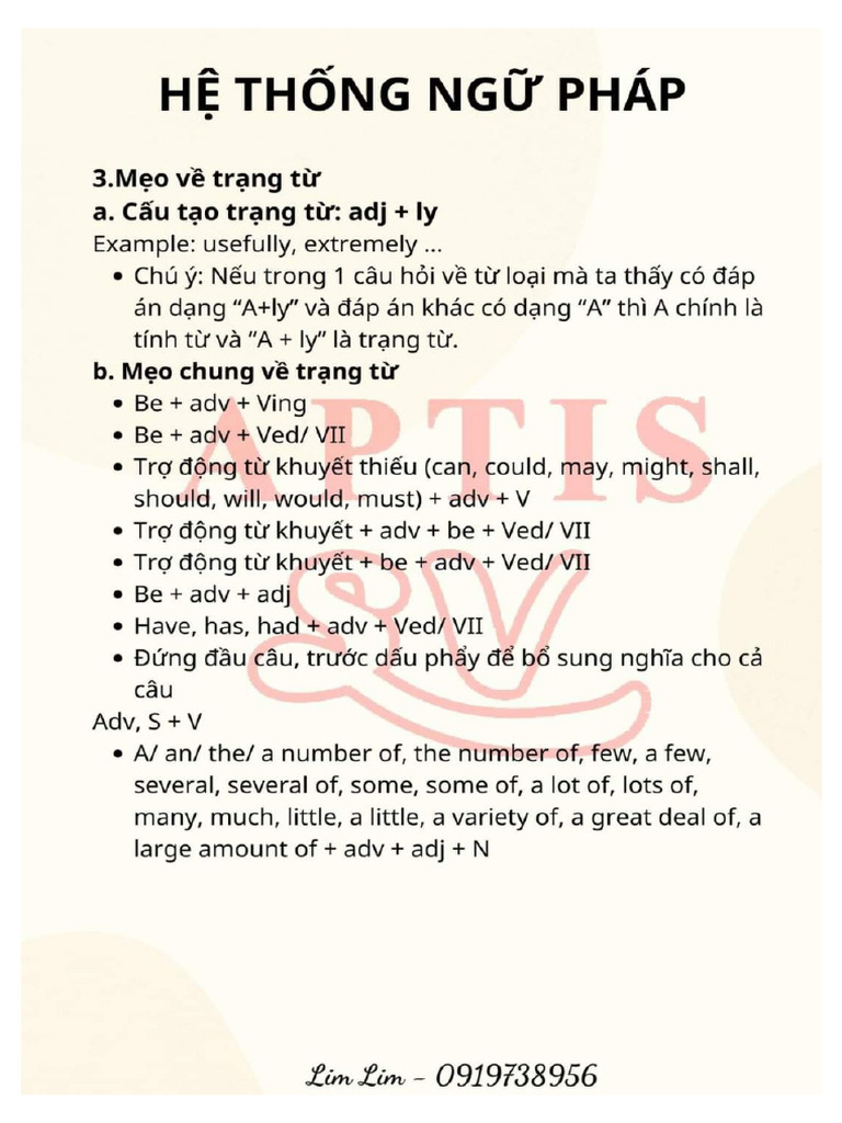 Hệ thống ngữ nháp | PDF