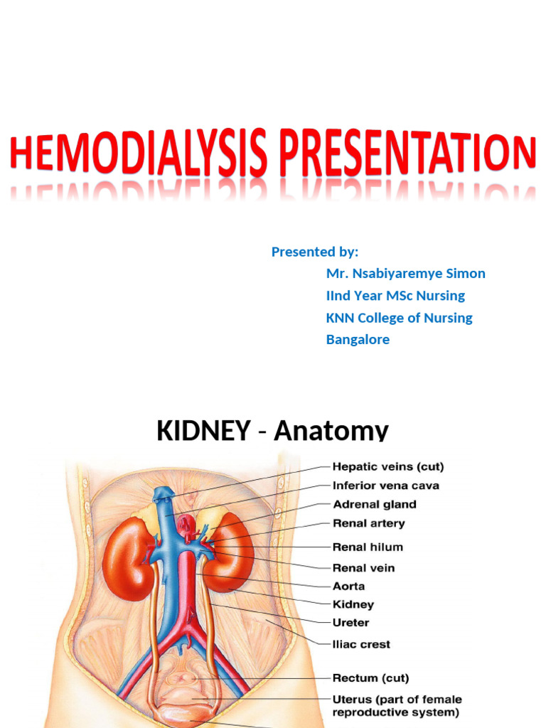 Hemodialysis | PDF