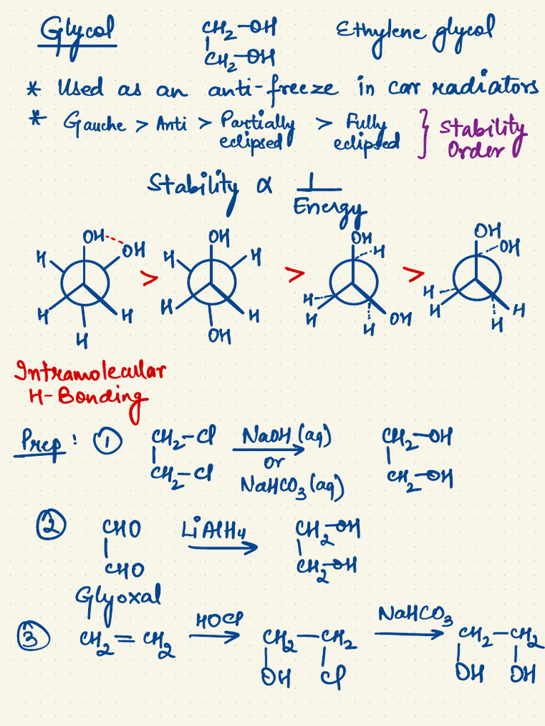 Diols & Triols | PDF