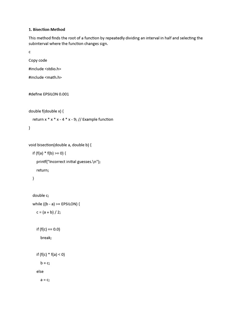 Numerical Analysis | PDF Numerical Analysis | PDF