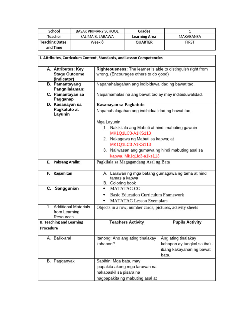 DLP - Salima Demo | PDF | Learning | Behavior Modification